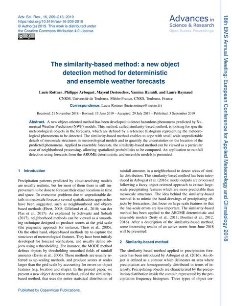 pdf the similarity based method a new object detection method for