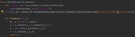 Batchformer的实现问题 · Issue 21 · Zhihou7batchformer · Github