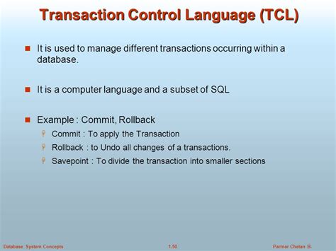 Introduction To Database Systems Ppt Download