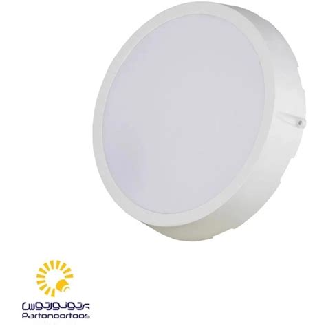 خرید و قیمت چراغ گرد روکار 18 وات پرتو نور توس راشین مهتابی ترب