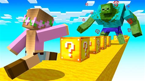 Lucky Blocks Vs Mutant Monsters In Minecraft Youtube