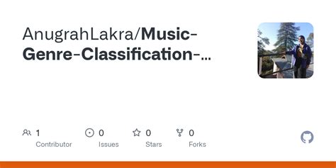 GitHub AnugrahLakra Music Genre Classification Using ML