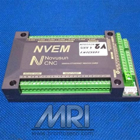 MACH3 4 Axis Ethernet CNC Controller 200KHZ Motion Control Card NVEM Brontoseno Com
