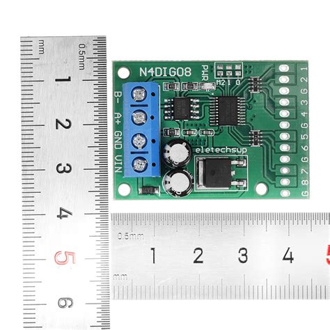 Dc6 24v 8ch Rs485 N4dig08 Ttl Modbus Rtu Control Module Npn Pnp Digital Switch Quantity