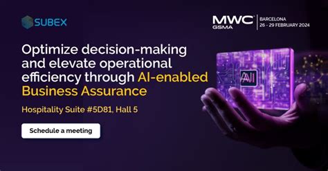 Subex On Linkedin 5d81 Mwc24 Mwc Subexatmwc24 Mwc2024 Telecom Ai 5g