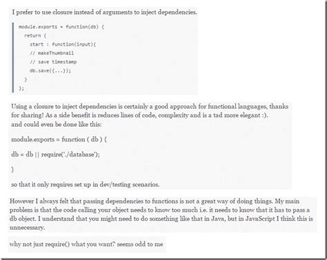 dependency injection angular and node