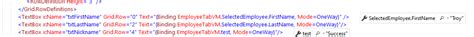 Binding A Form To The Vm Of My Main Window Binding Not Working Wpf