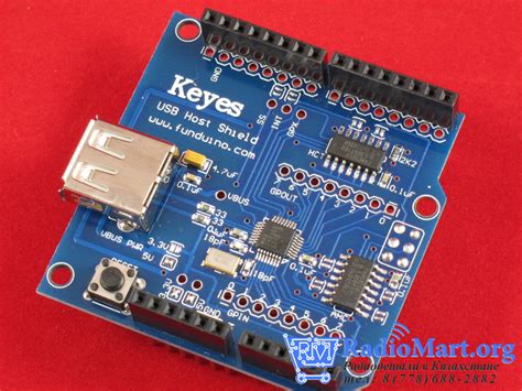 Модуль Xduino Usb Host на Max3421 Radiomartkz Робототехника и радиодетали
