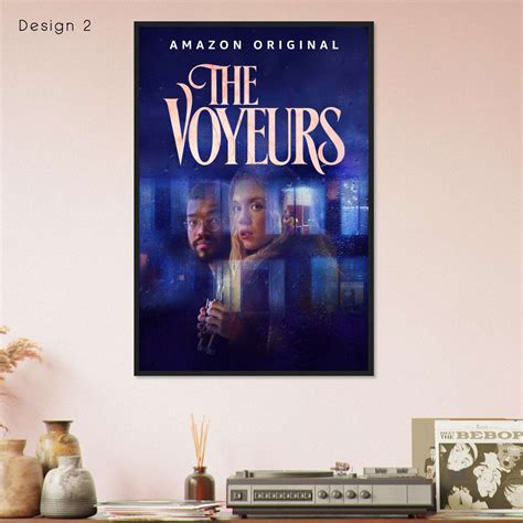 The Voyeurs 2021 Movie Poster Print Citiesbox