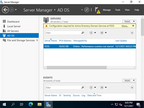 Windows Server 2022 Active Directory Configure Dc Server World
