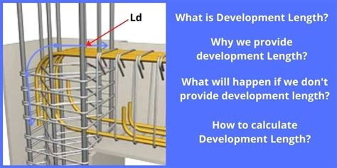 Difference Between Development Length And Lap Length 54 OFF