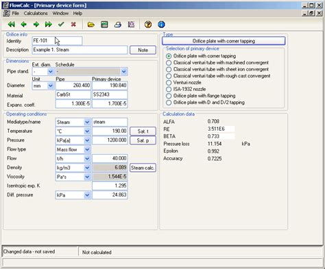Flow Calculation Software Orifice Plates Tulsa Managekuch