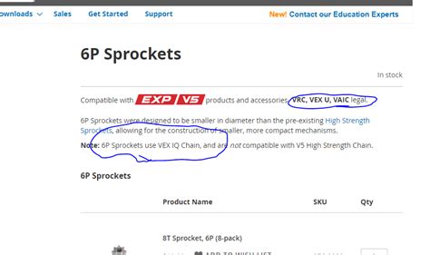 Is Vex Iq Chain And Sprockets Vrc Legal VEX V General Discussion VEX Forum