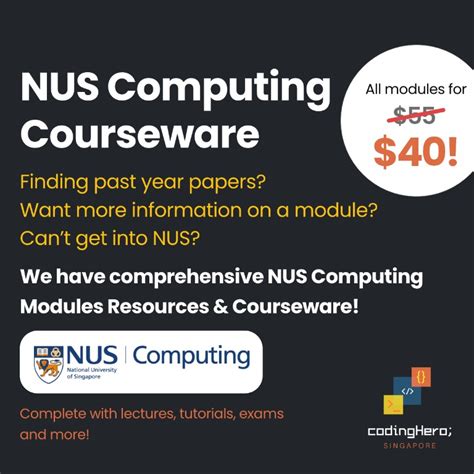 Nus Computer Science Resource Computing Lectures Tutorials Labs Repository University Notes