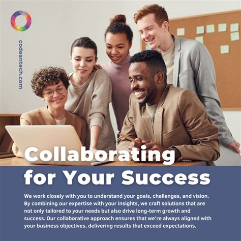 collaboration businessgrowth tailoredsolutions techinnovation… codeantech