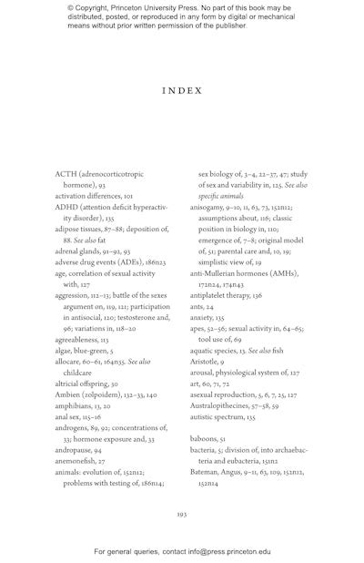 Sex Is A Spectrum Princeton University Press