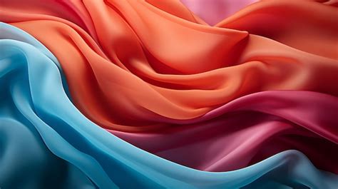 Premium Ai Image Generative Ai Exploring The Intricate Weaves And Patterns Of Fabrics