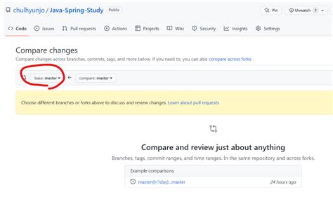 GitHub chulhyunjo Java Spring Study 자바 스프링 스터디