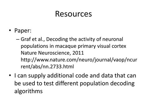 Ppt Evaluating Which Classifiers Work Best For Decoding Neural Data Powerpoint Presentation