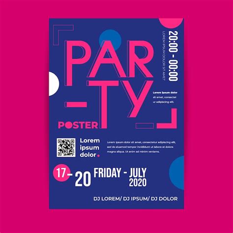 Free Vector Programming Event Poster Template Free Vector Programming Event Poster Template