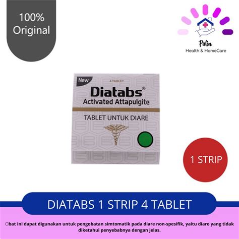 Jual Diatabs 4 Tablet Shopee Indonesia