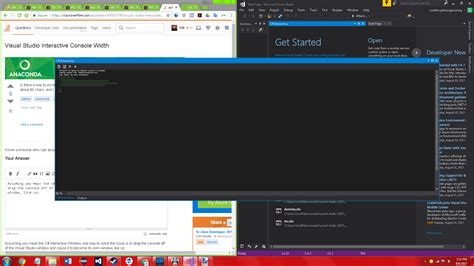 Python Visual Studio Interactive Console Width Stack Overflow