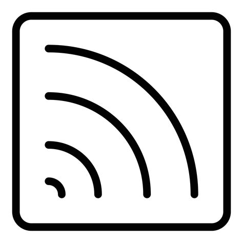 Wifi Interface Icon Outline Style 15904300 Vector Art At Vecteezy