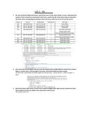 Lab 2 SSL Docx Lab 1 SSL 1 For Each Of The First 8 Ethernet Frames Specify The Source Of