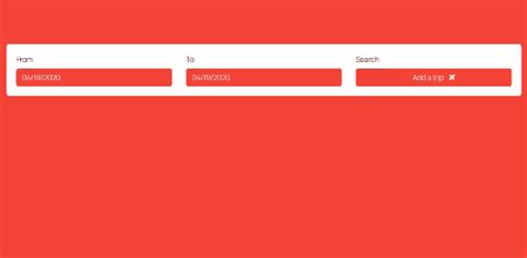 Bootstrap 4 Default Datepicker Example