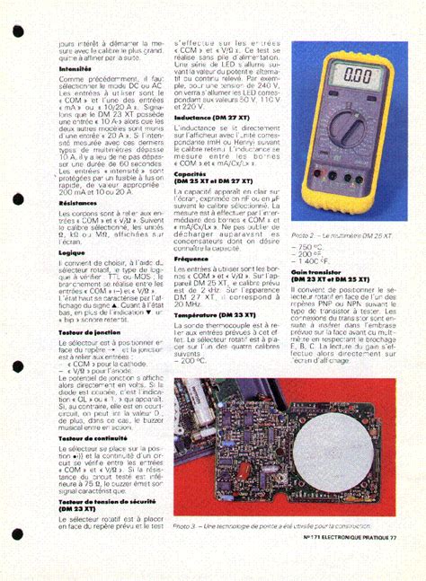 Wavetek Dm 23xt 25xt 27xt Info Sch Service Manual Download Schematics