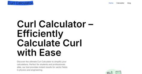 Curl Calculator Simplify Your Vector Analysis Aimonstr