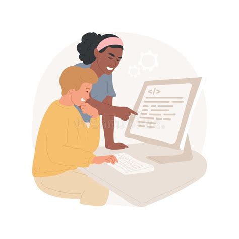 Habilidades De Software Ilustraciones De Vectores De Dibujos Animados