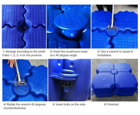Wholesale Modular Cube Floating Pontoon Dock For Floating Platform And Walkway Buy Float