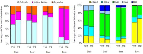 Subcellular Distribution And Chemical Forms Of Cadmium In Two Hot Pepper Cultivars Differing In
