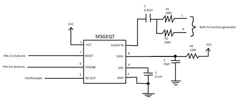 Msgeq7 Problem Spectrum Analyzer Audio Arduino Forum