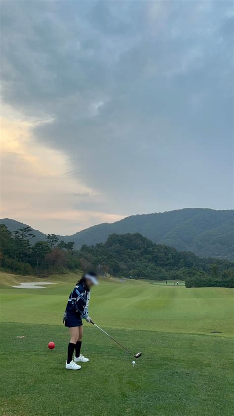 파주 노스팜cc 서코스 동코스 10월 1부 가을 라운딩 후기 네이버 블로그