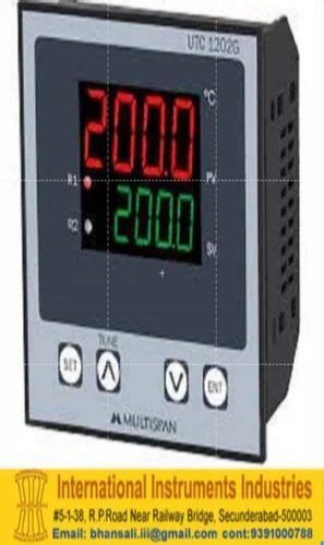 PID On Off Multispan UTC 1202G Temperature Controllers At Rs 1650 In