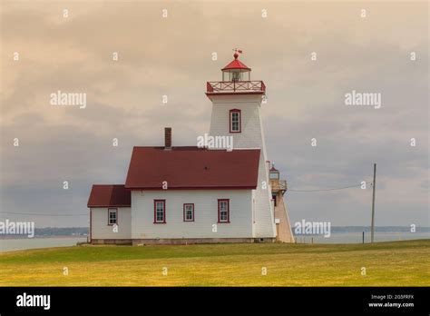 Wood Islands Lighthouse Prince Edward Island One Of The Oldest