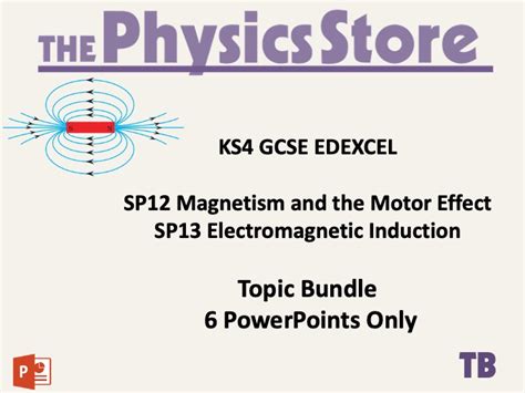 Ks4 Gcse Physics Edexcel Sp12 Sp13 Magnetism And Induction 6 Ppts Only Topic Bundle Teaching