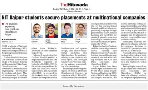 Gaurav Sen On Linkedin We Got Mentioned In The Newspaper Thank You Pratham Gandhi And 13