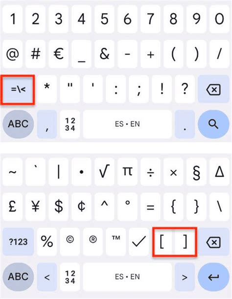 How To Put Brackets With The Keyboard