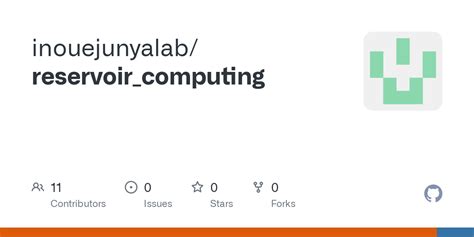 Github Inouejunyalab Reservoir Computing