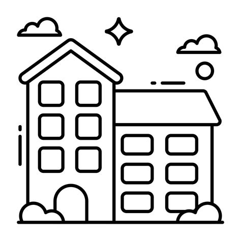 Modern Design Icon Of Commercial Building 36372718 Vector Art At Vecteezy