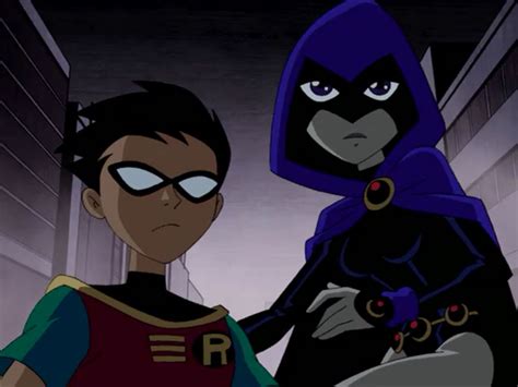 Teen Titans Raven And Robin Robin Y Raven Raven De Teen Titans Los Jóvenes Titanes Van