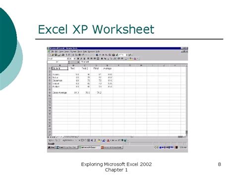 Exploring Microsoft Excel Chapter 1 Introduction To Microsoft