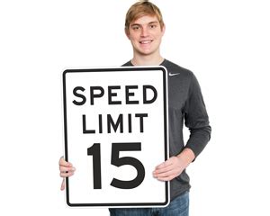 MUTCD Speed Limit Signs