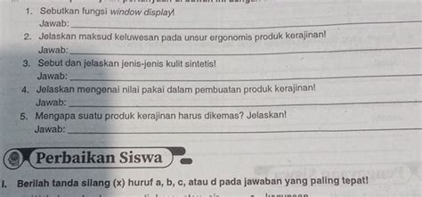 1 Sebutkan Fungsi Window Display Jawab 2 StudyX