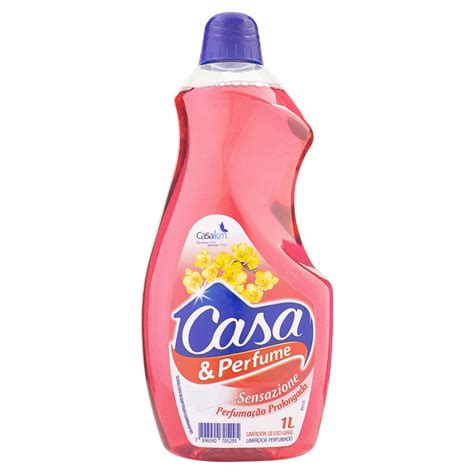 Limpador Perfumado Sensazione Casa And Perfume Frasco 1l Super José