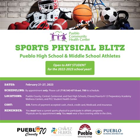Pchc Offers Low Cost Sports Physicals In School Based Wellness Centers