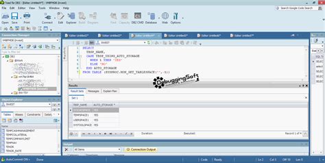 Db2 Query ตรวจสอบการ Set Automatic Storage ของ Table Space Naiwaendebuggingsoft